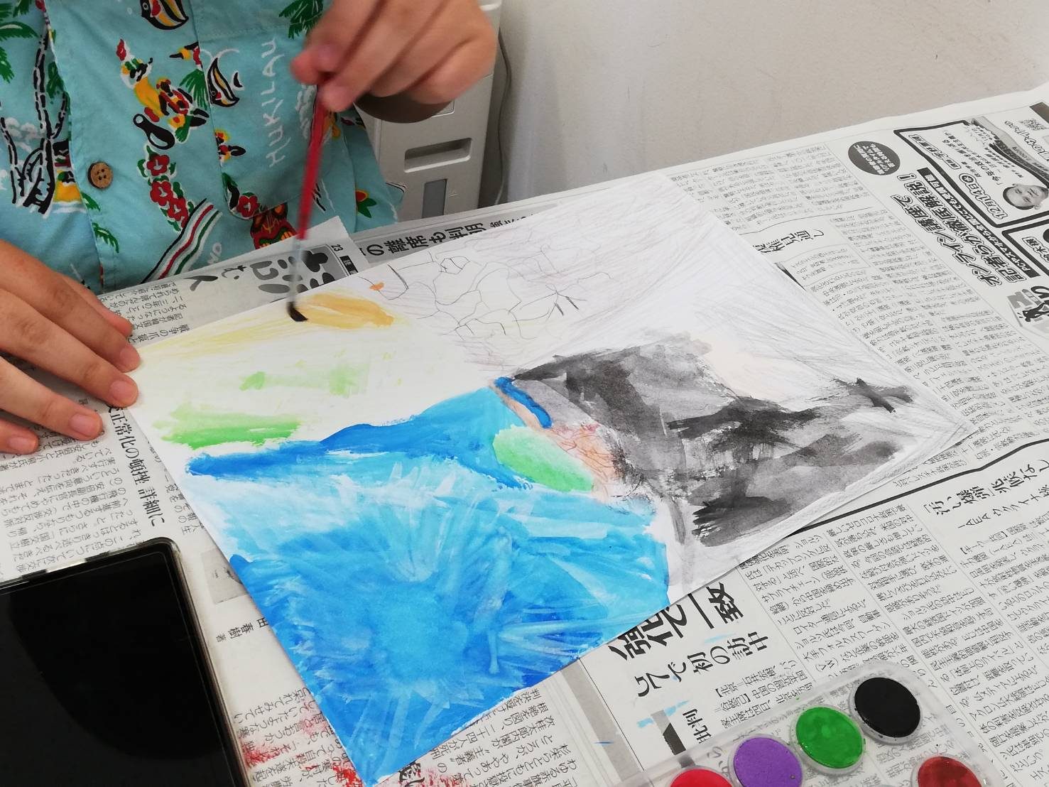 アートクラスの授業 | NPO法人 CCV