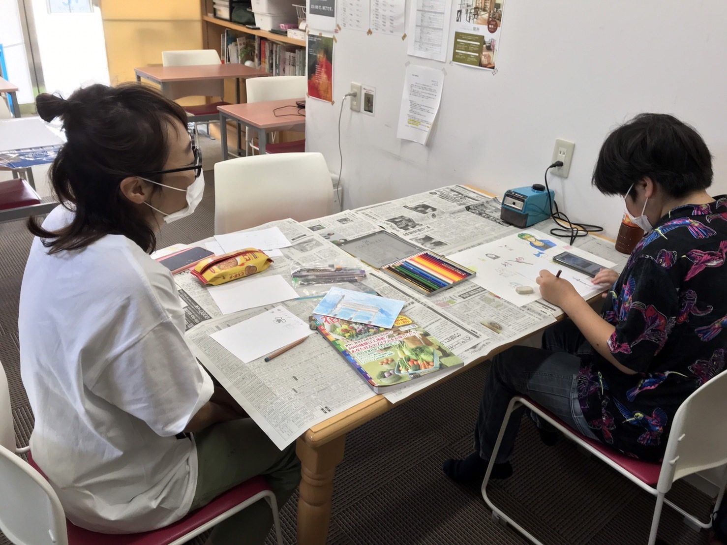 アートクラスの授業 | NPO法人 CCV