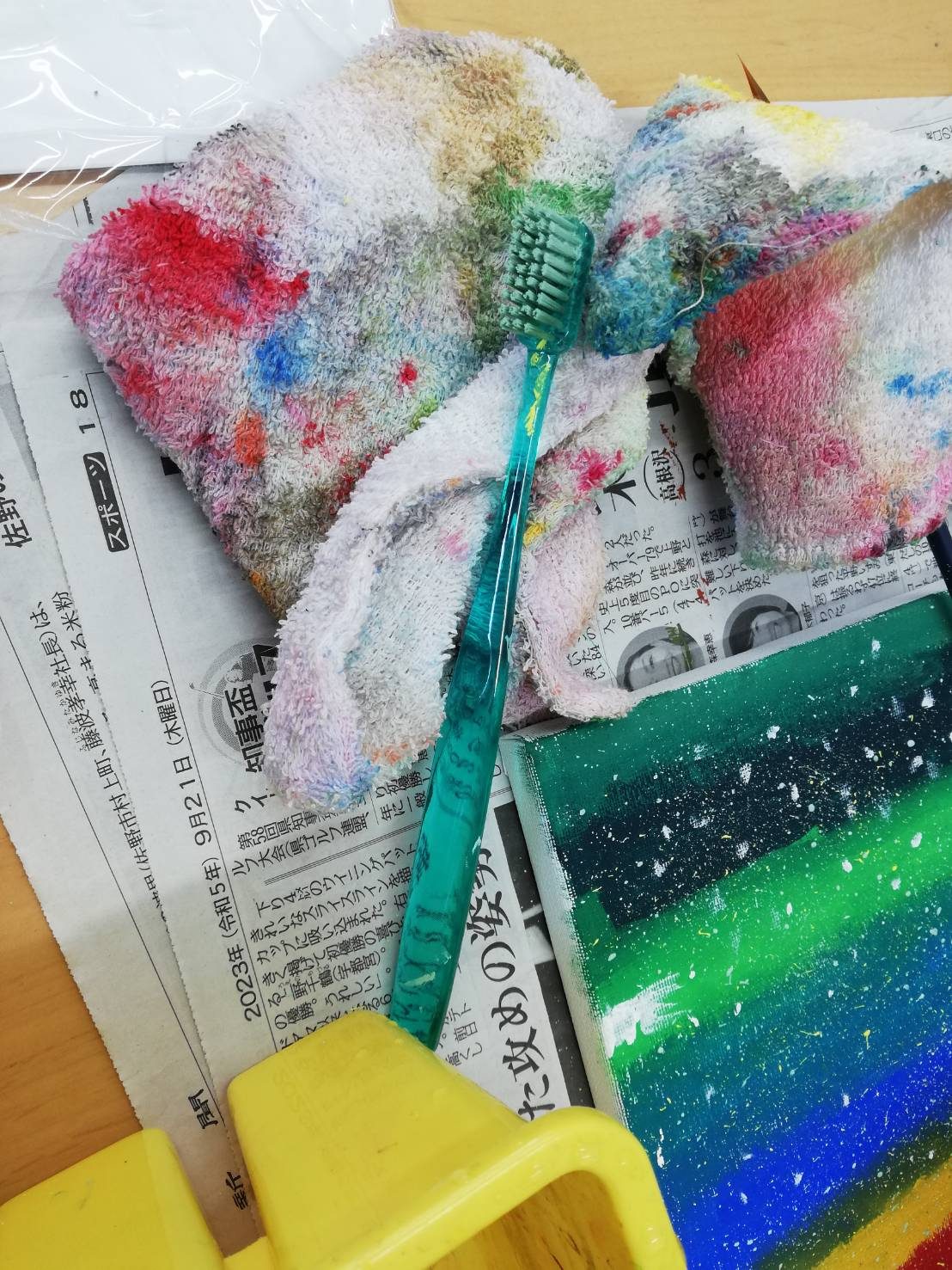 アートクラスの授業 | NPO法人 CCV