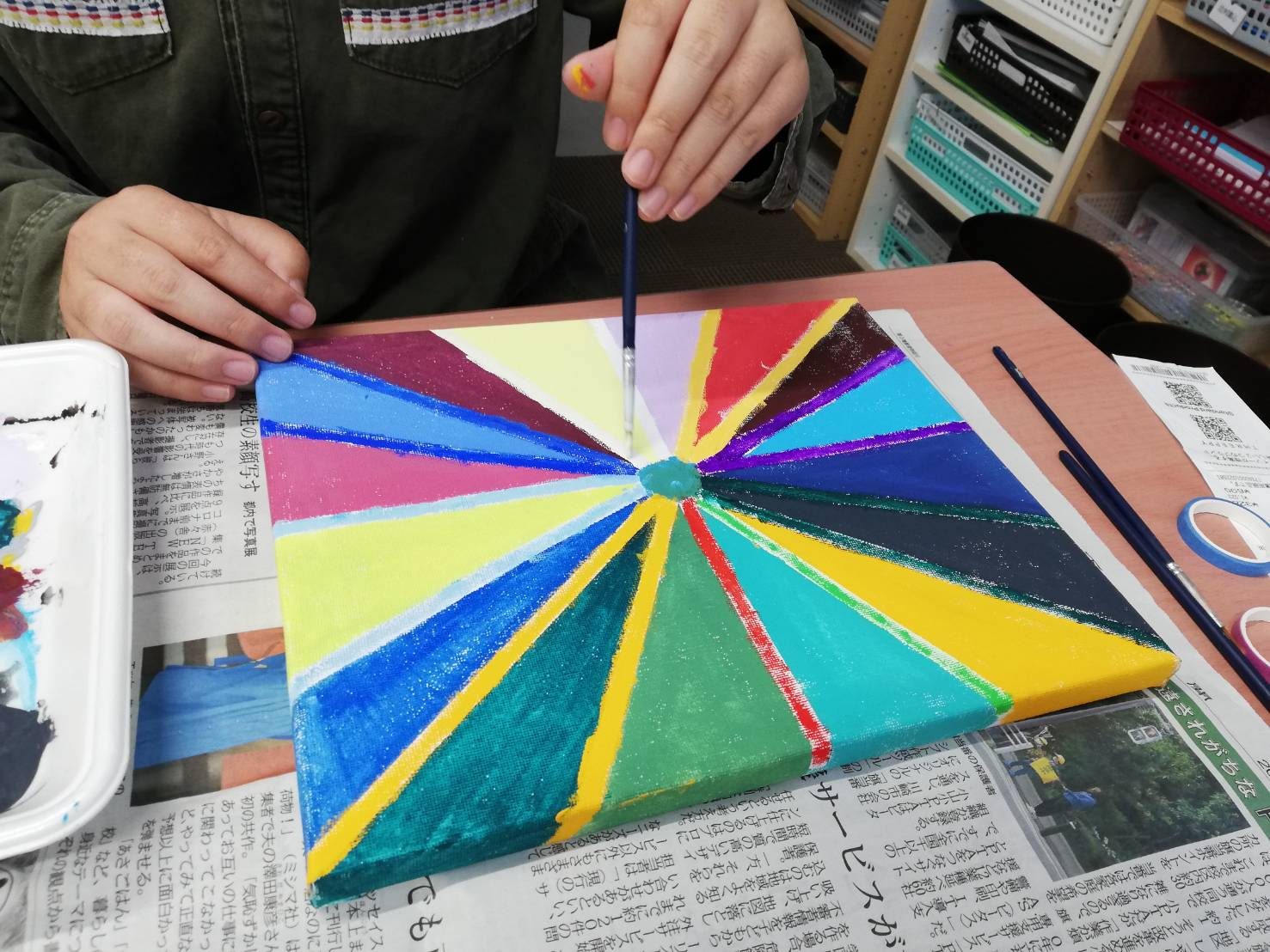 アートクラスの授業 | NPO法人 CCV